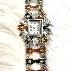 The Unbranded Brand | Accessories | Womens Watch Floral Brownblack ...